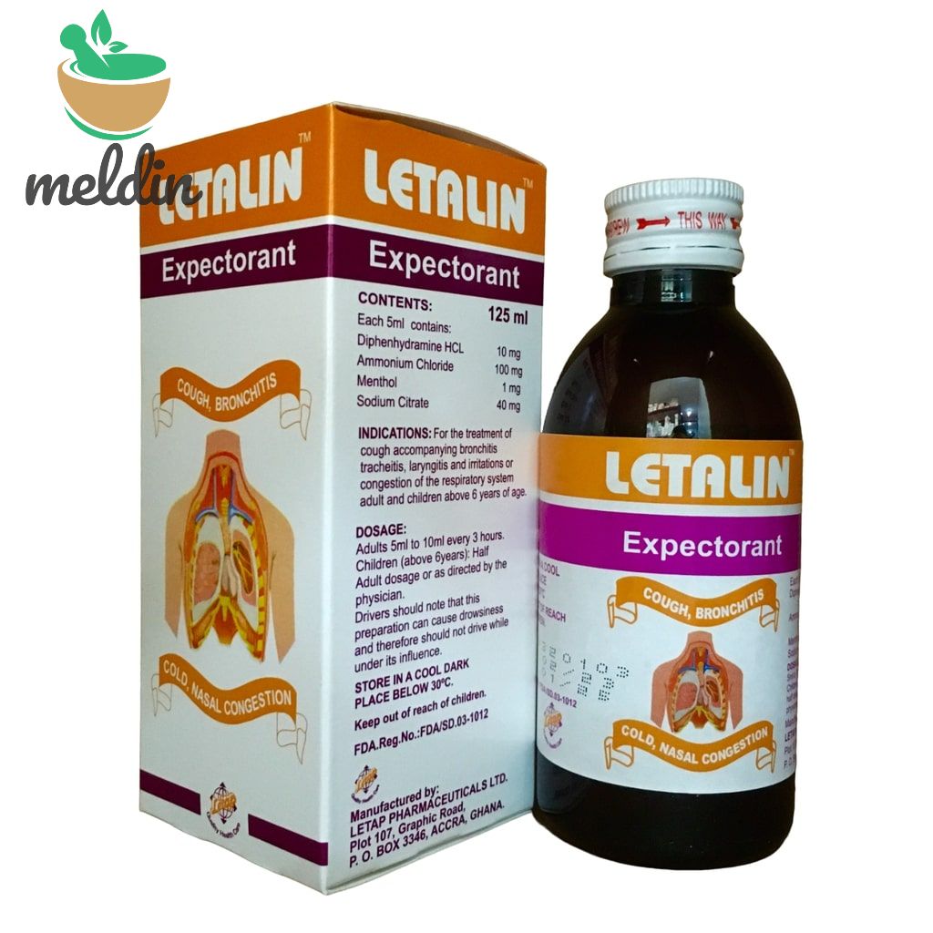 Letalin Cough Syr(Letap) | Meldinpharma